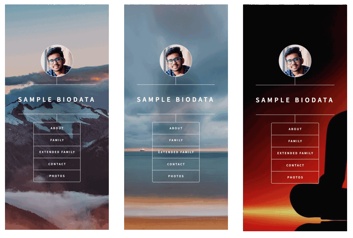 DGProfile Marriage Biodata Maker - Create Website Biodatas in Minutes